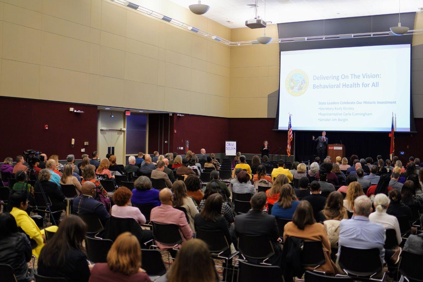 Behavioral Health Roadmap Kick-Off: Celebrating Historic Investments in Behavioral Health | NCDHHS